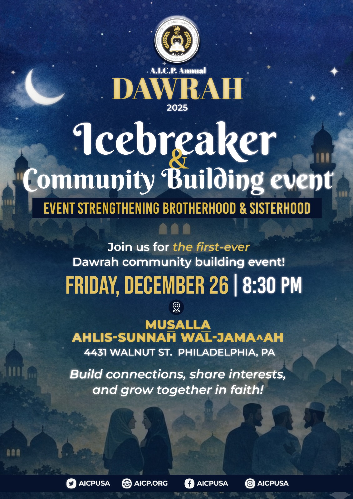 2026-aicp-icebreaker-event - Association of Islamic Charitable Projects